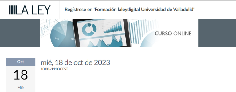 La Ley Digital: sesión formativa para Comunidad UVa | Formación de ...